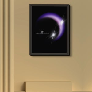 Angel Number 444 Poster Wall Art, DIGITAL Download, Aesthetic Room ...