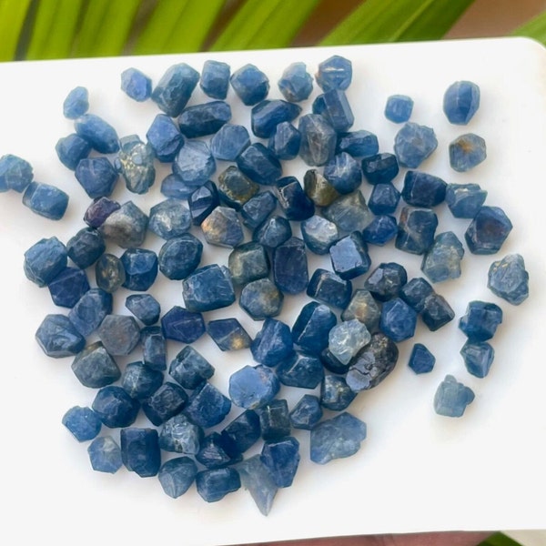 Raw Blue Crystal - Etsy