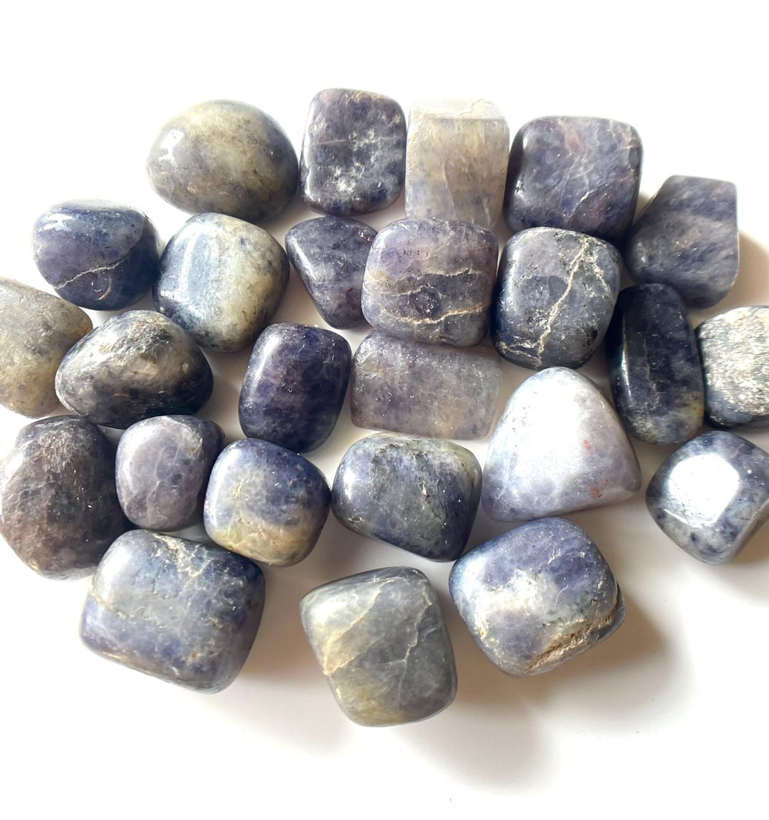 Iolite Tumbled Stone - Tumbled Iolite Crystal - Healing Crystal - Third ...