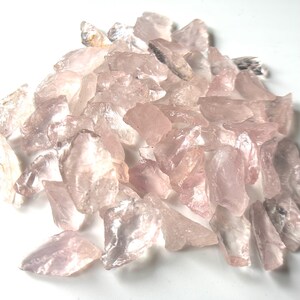 100 Carat Lot~pink Morganite Rough Gemstone, 12-16 MM, Pink Morganite ...