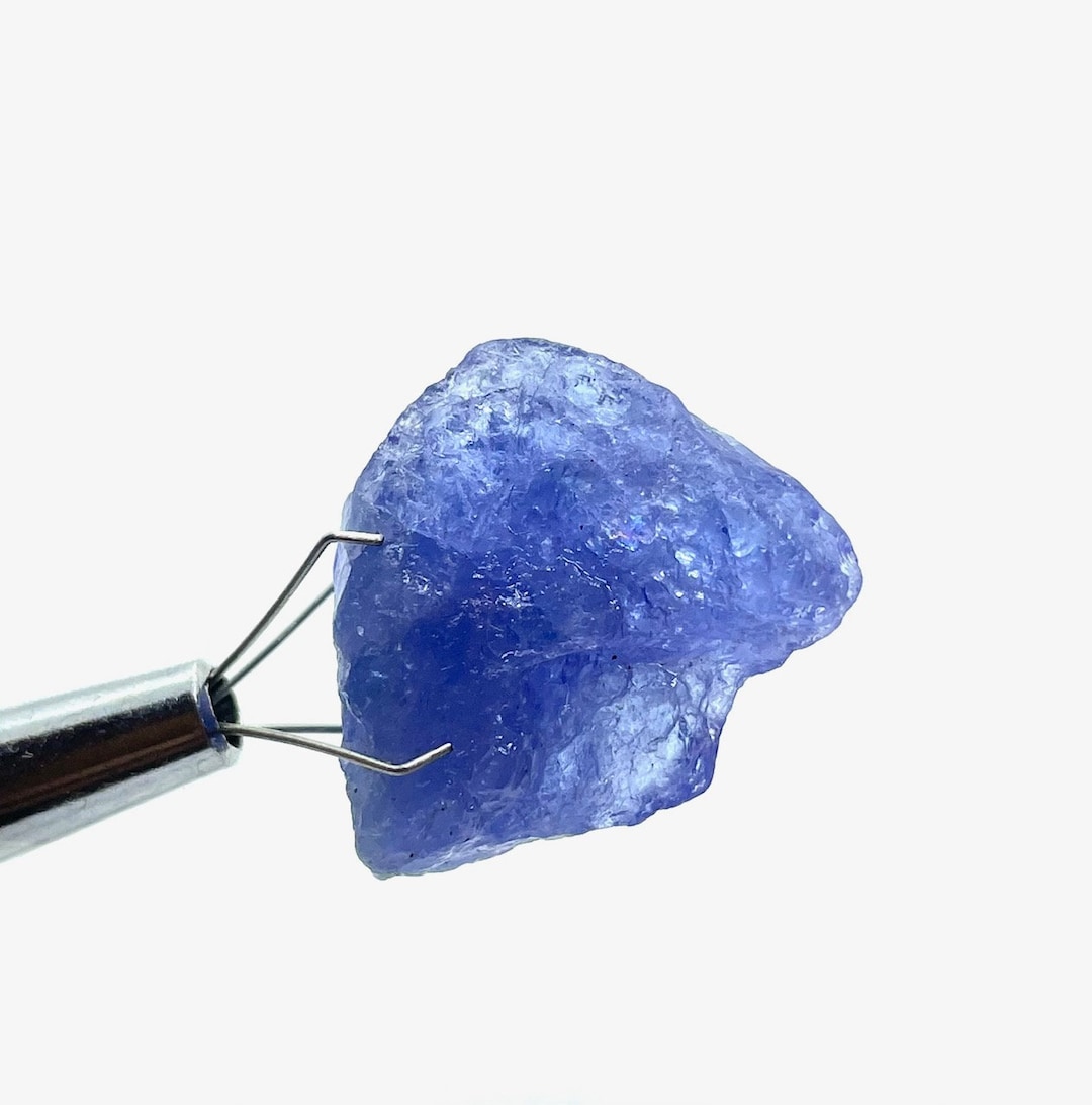High Quality Specimen-29.10 Ct-raw Tanzanite Stone, 22x20x8 MM ...
