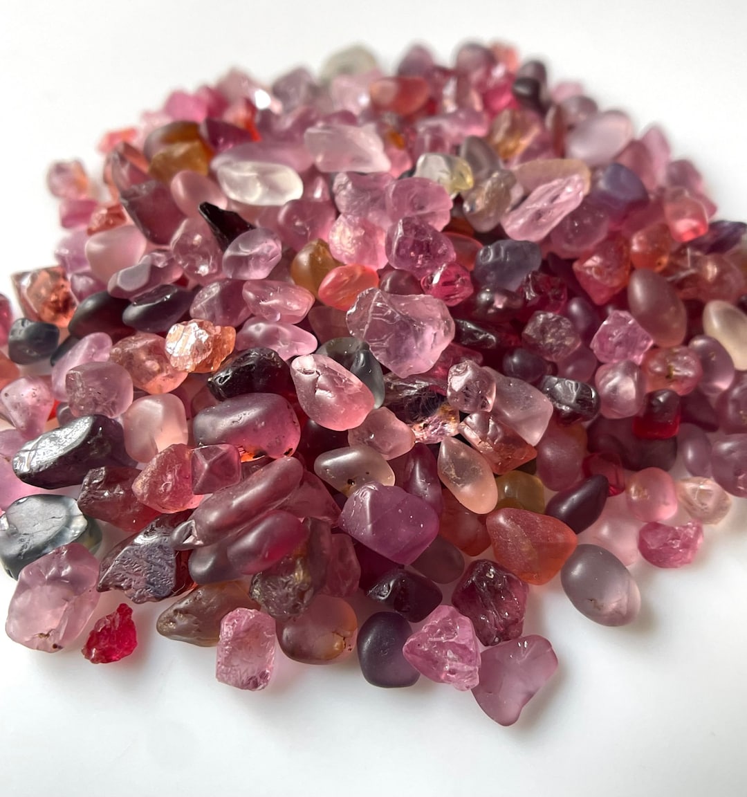 100%natural Aaa+grade Multi Spinel Raw Gemstone, 5-8 MM, Tiny Raw ...