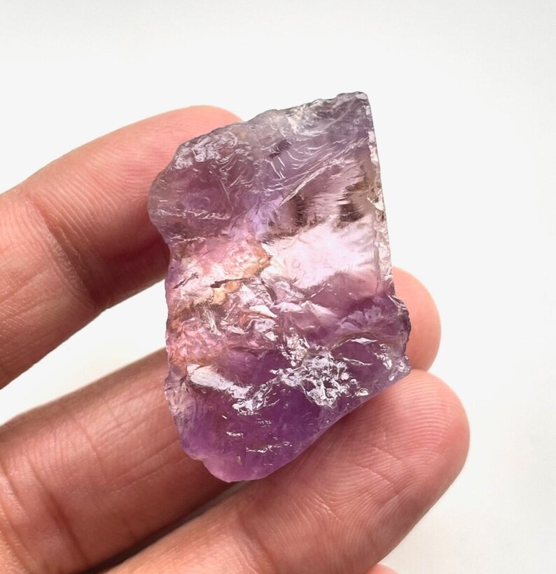 35x25 MM RAW Natural Ametrine Raw, Bio Color Ametrine Rough, Ametrine ...