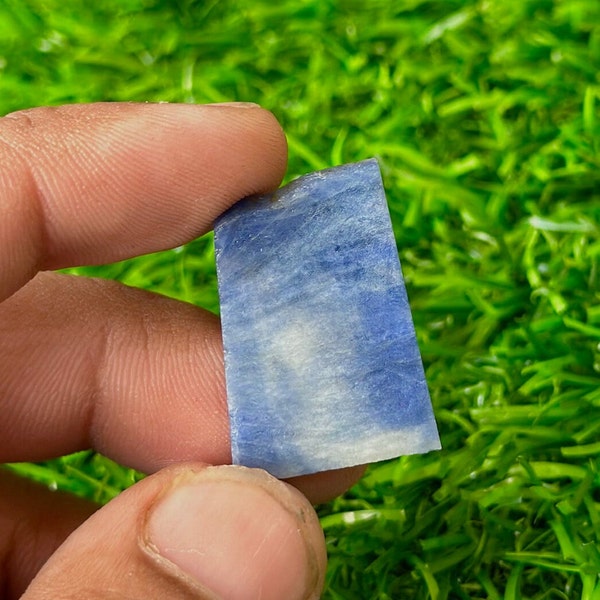 Raw Blue Gemstone - Etsy