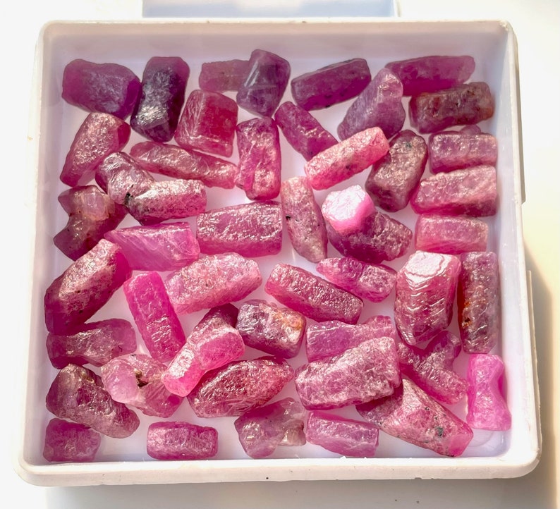 200cts Lot-natural Ruby Rough 9-13MM Precious Ruby Sticks - Etsy