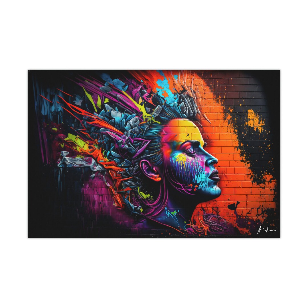 Graffitis Mind Premium Matte Poster - Etsy