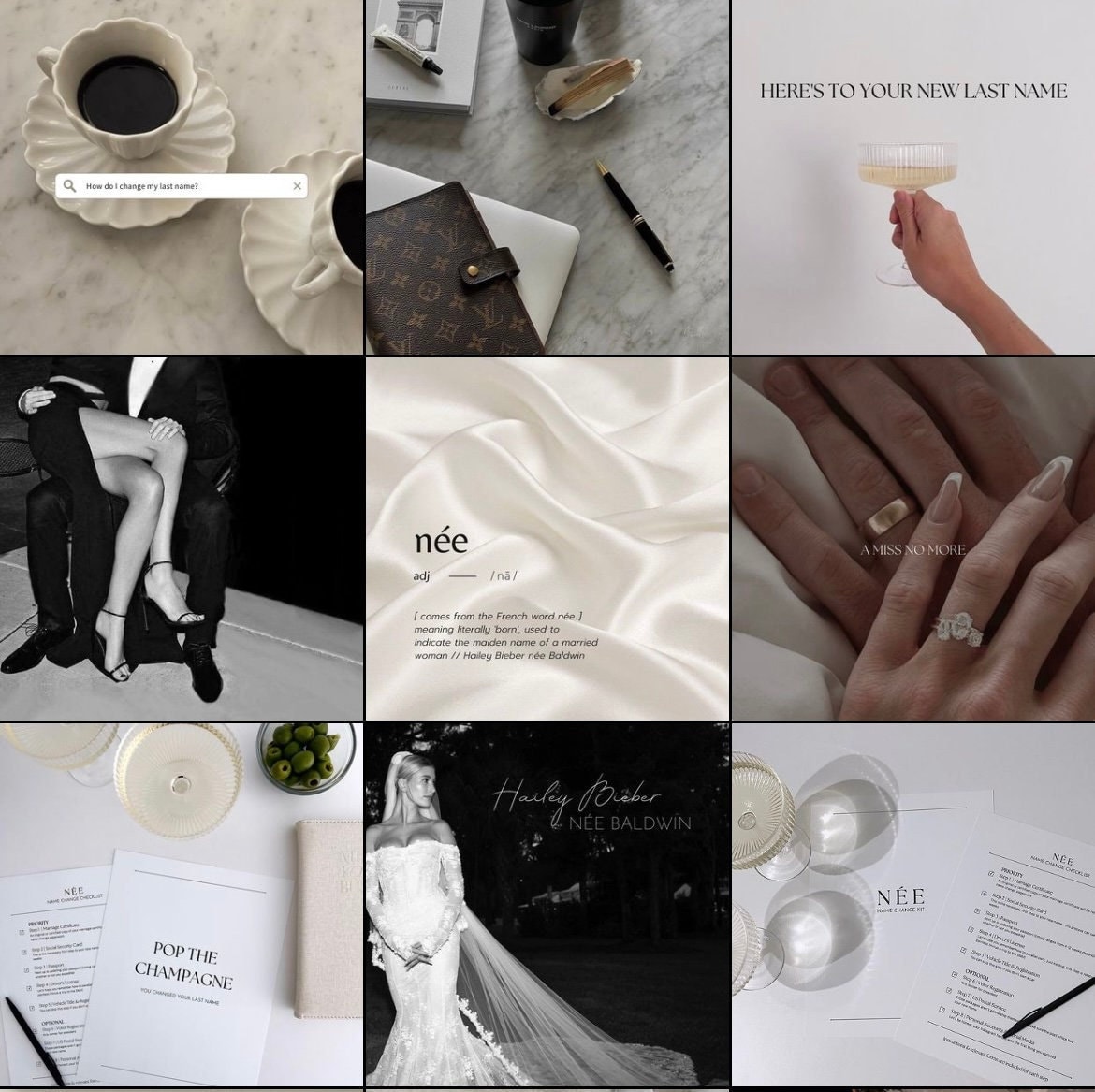 Name Change Kit for Brides - New York, Wedding Gift, Bridal Shower Gift ...