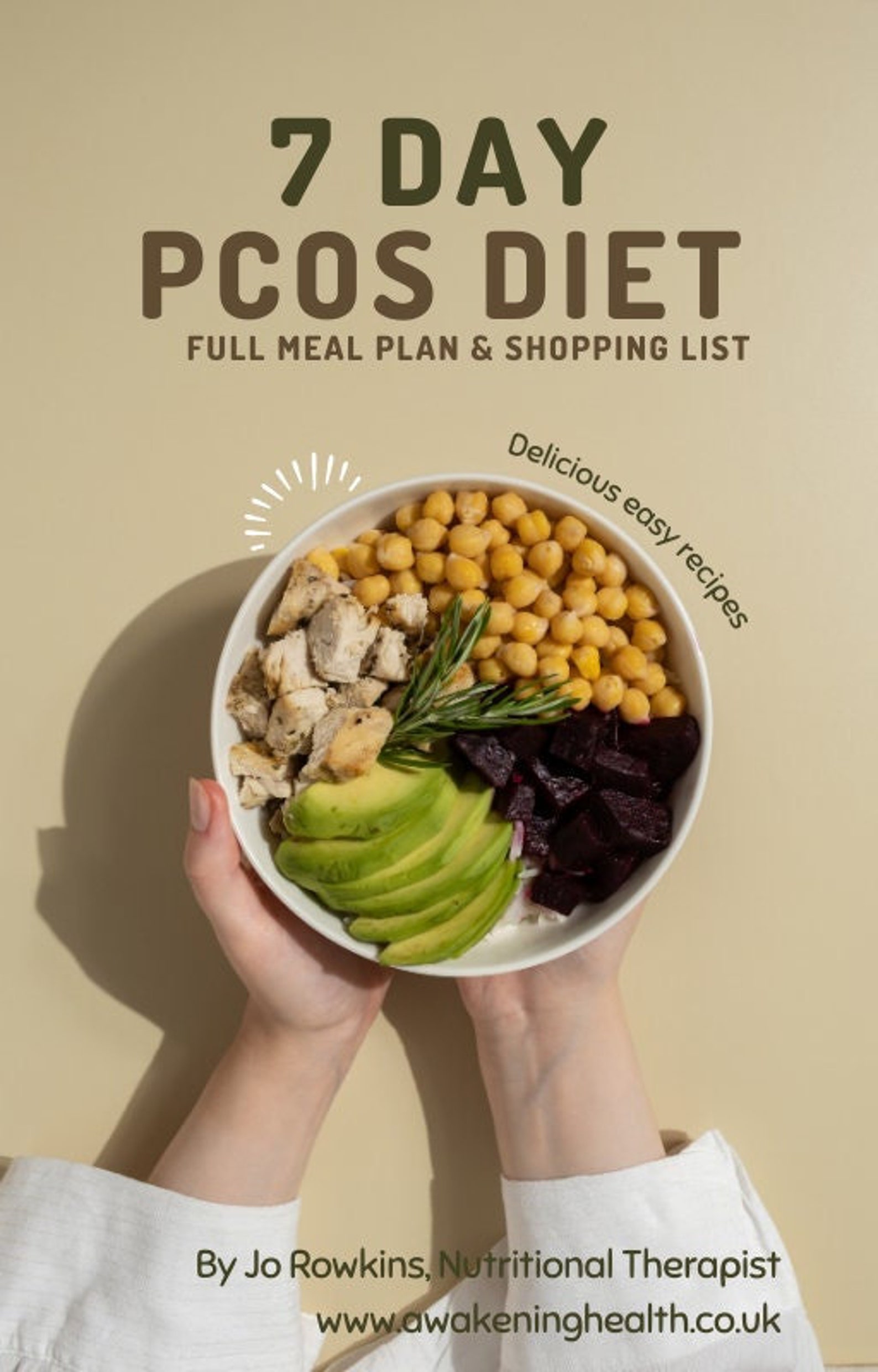 7 Day PCOS Meal Plan - Etsy
