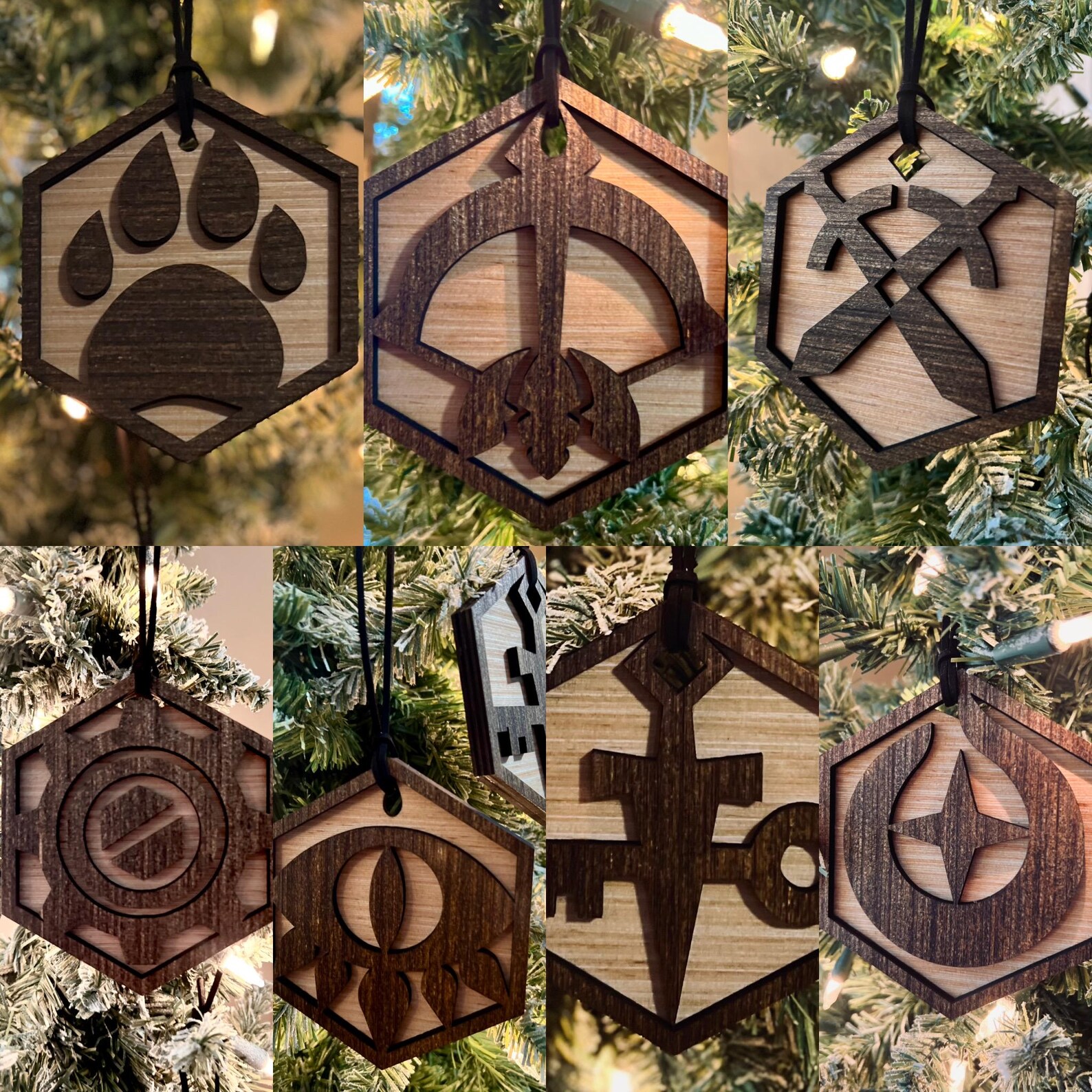 RPG Character Class Role Symbol Ornaments - Etsy