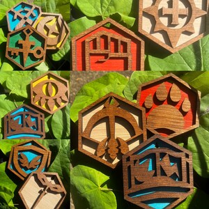 RPG Character Class Role Symbol Ornaments - Etsy