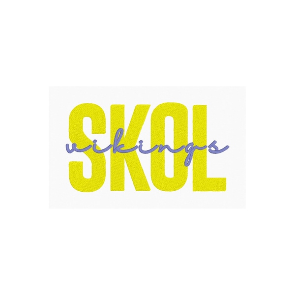 Skol Vikings - Etsy