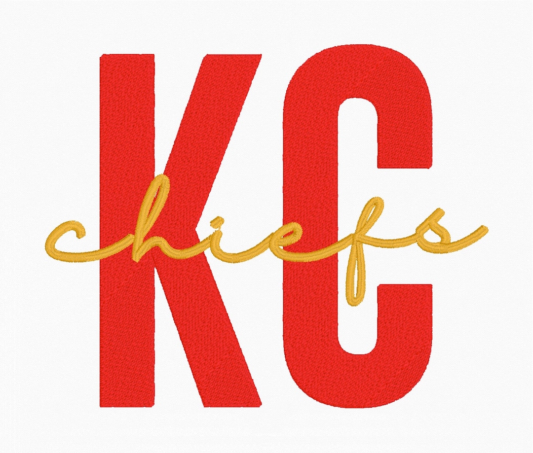 Kansas City Chiefs Football Embroidery Digital Design, T-shirt Design ...