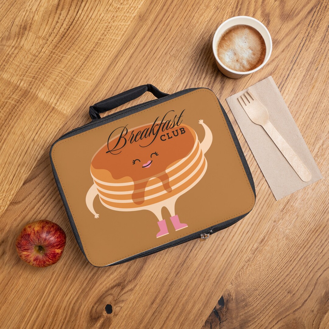 Breakfast Club Aesthetic Bohemian Lunch Kit, Pancake Lunch Bag, Retro ...