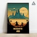 Star Wars Planet Poster Star Wars Galaxy Posters Star Wars - Etsy