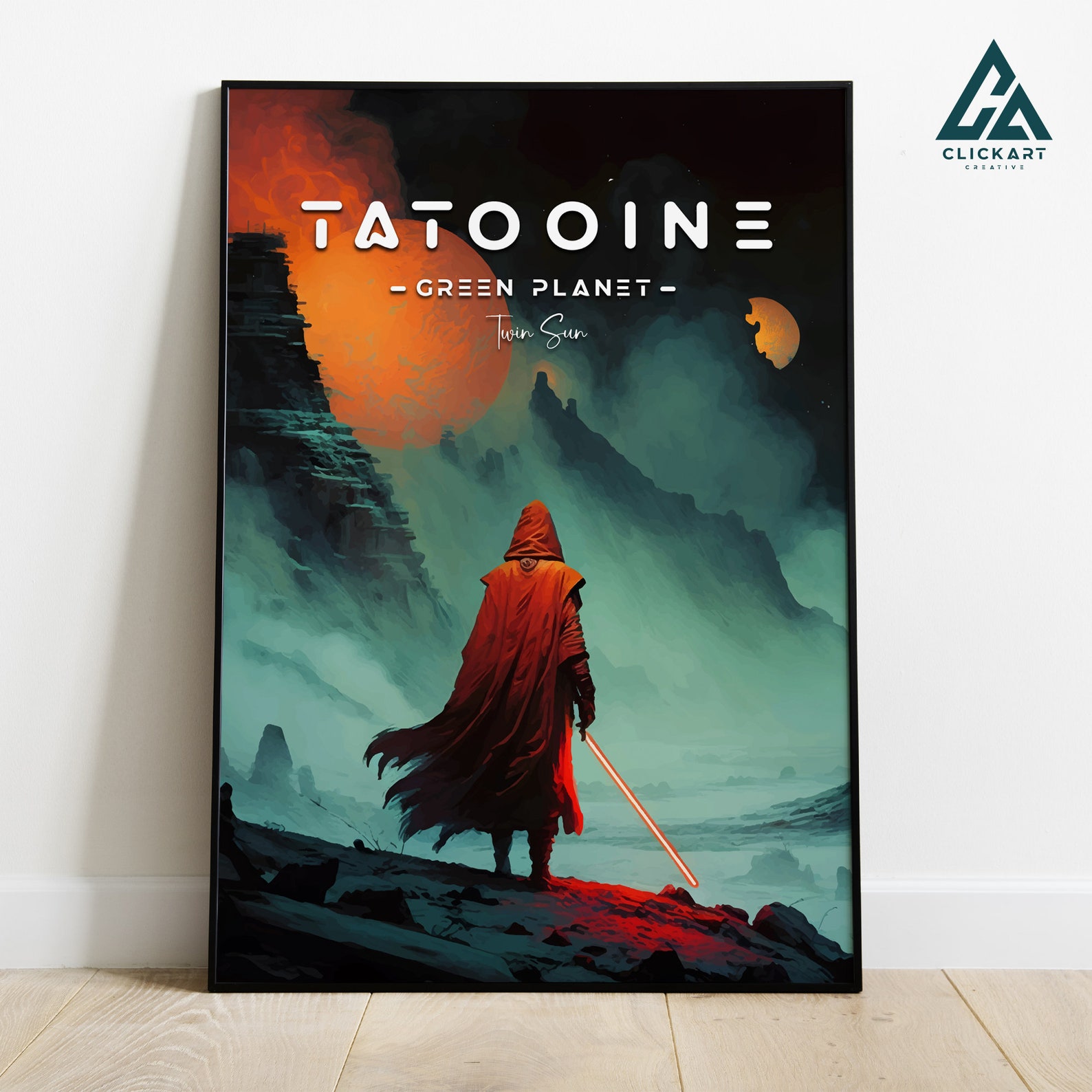 Star Wars Planet Poster, Star Wars Galaxy Posters, Star Wars Planet ...