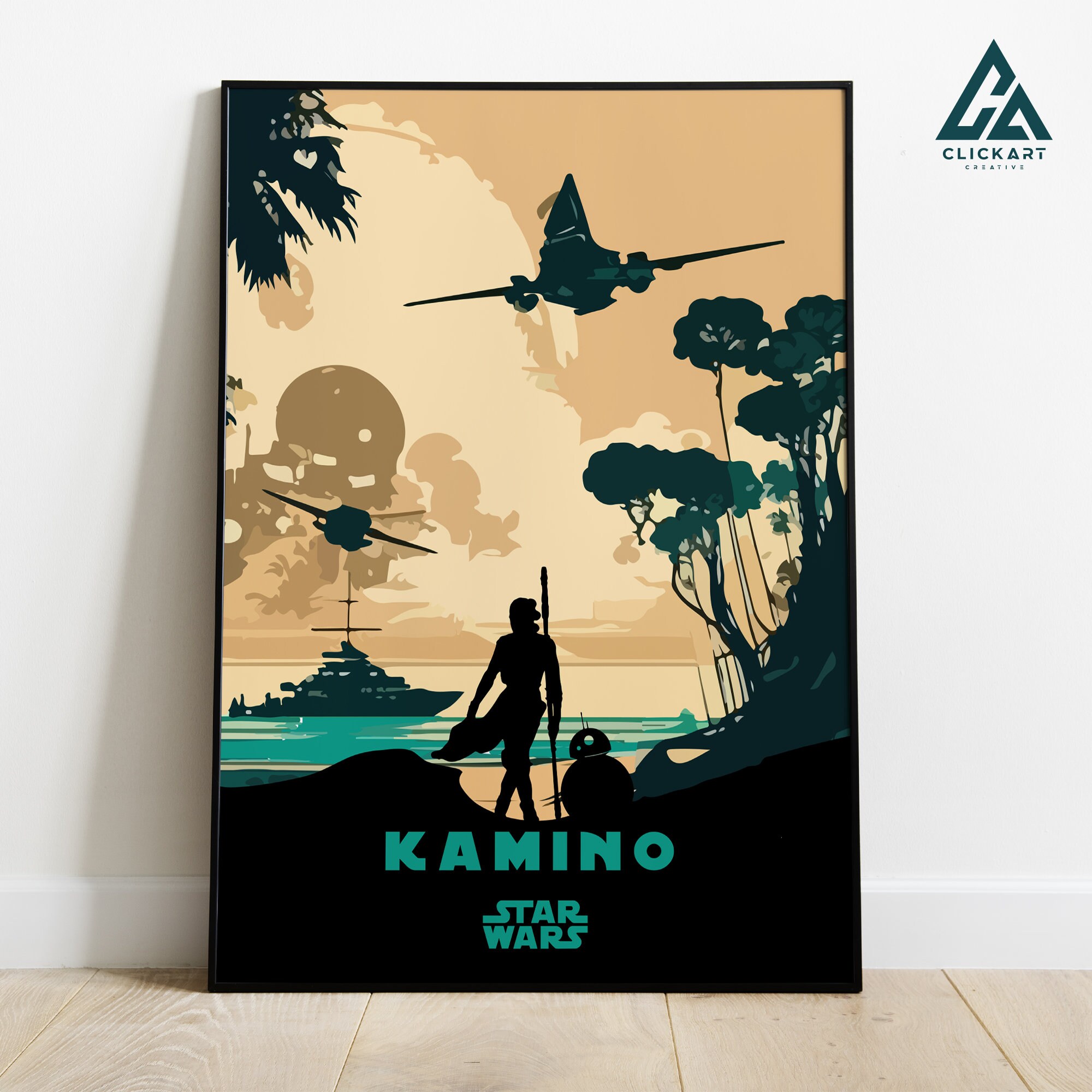 Star Wars Planet Poster Star Wars Galaxy Posters Star Wars - Etsy