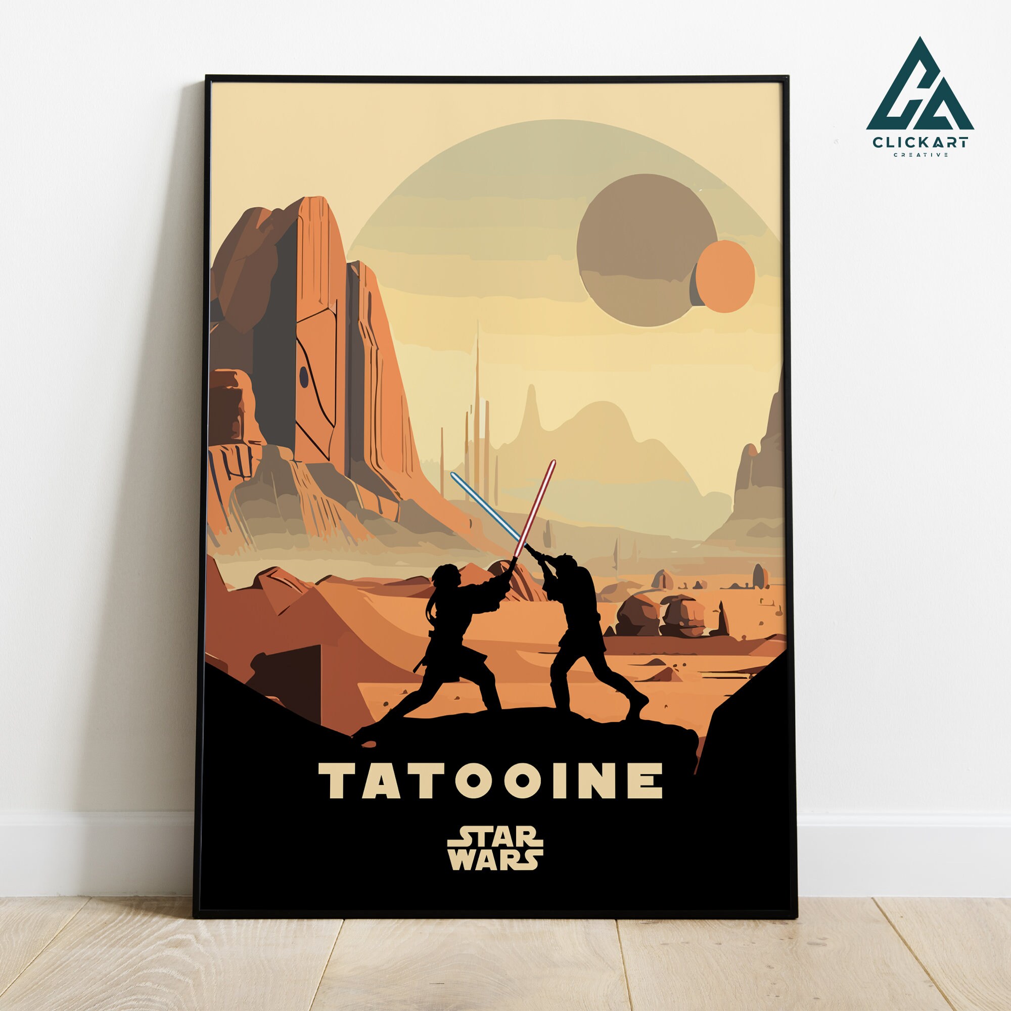 Star Wars Planet Poster Star Wars Galaxy Posters Star Wars - Etsy