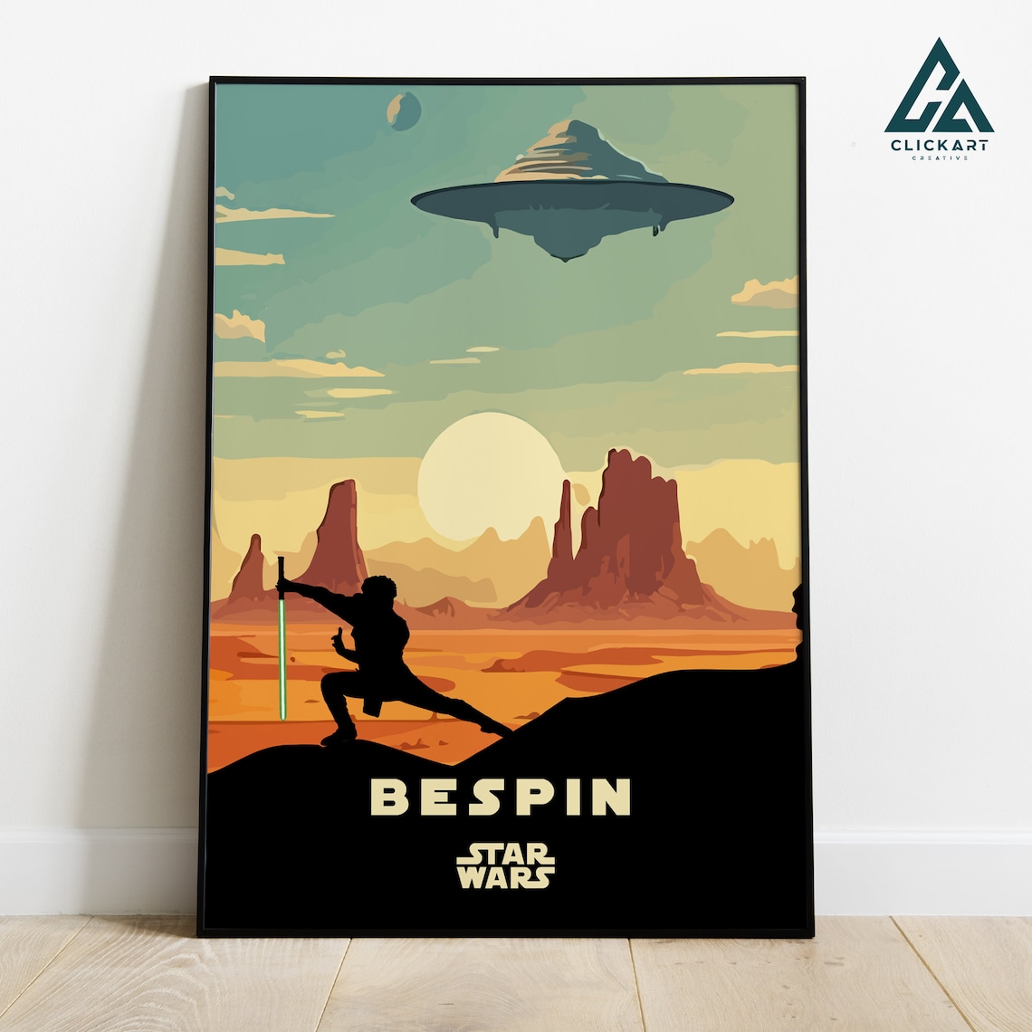 Star Wars Planet Poster, Star Wars Galaxy Posters, Star Wars Wall Art ...