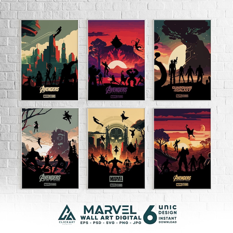 Superhero Prints, Superhero Wall Art, Digital Superhero Poster, Kids ...
