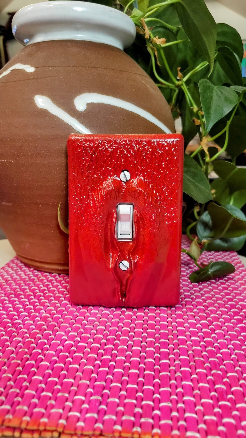 Clit Switch, Vagina Light Switch Cover, Vulva Light Switch Cover - Etsy