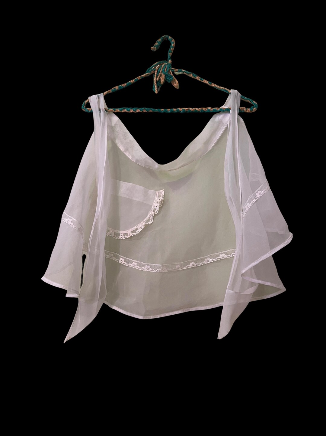 Vintage 1950's Semi-half Hostess Apron Cocktail or Party Apron - Etsy
