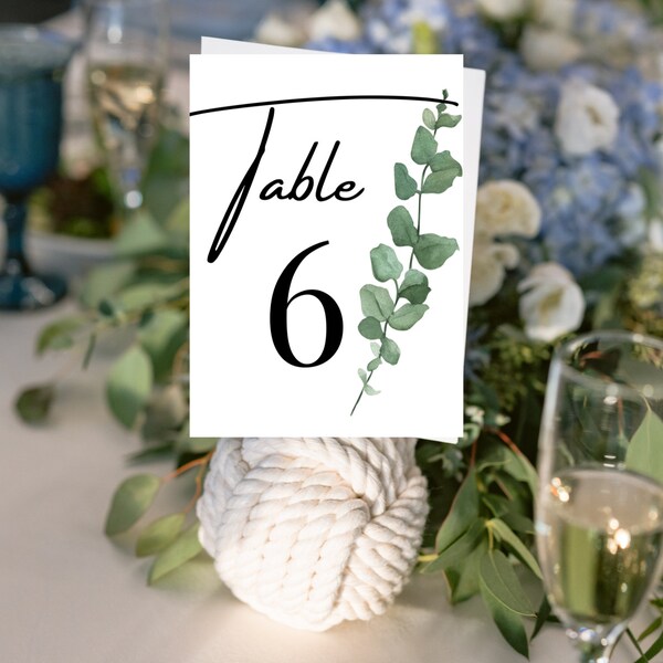 Custom Table Numbers - Etsy
