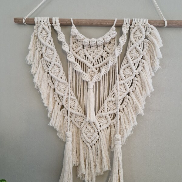 Macrame wandkleed - Etsy Nederland