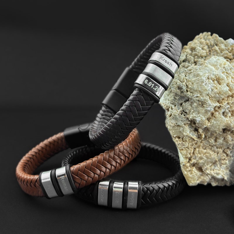 Custom Mens Bracelet - Etsy