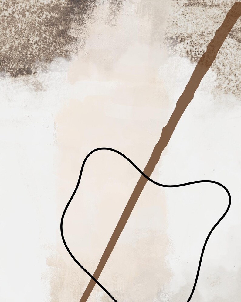 Minimalist Modern Line Abstract Art Printable Gallery Set of - Etsy