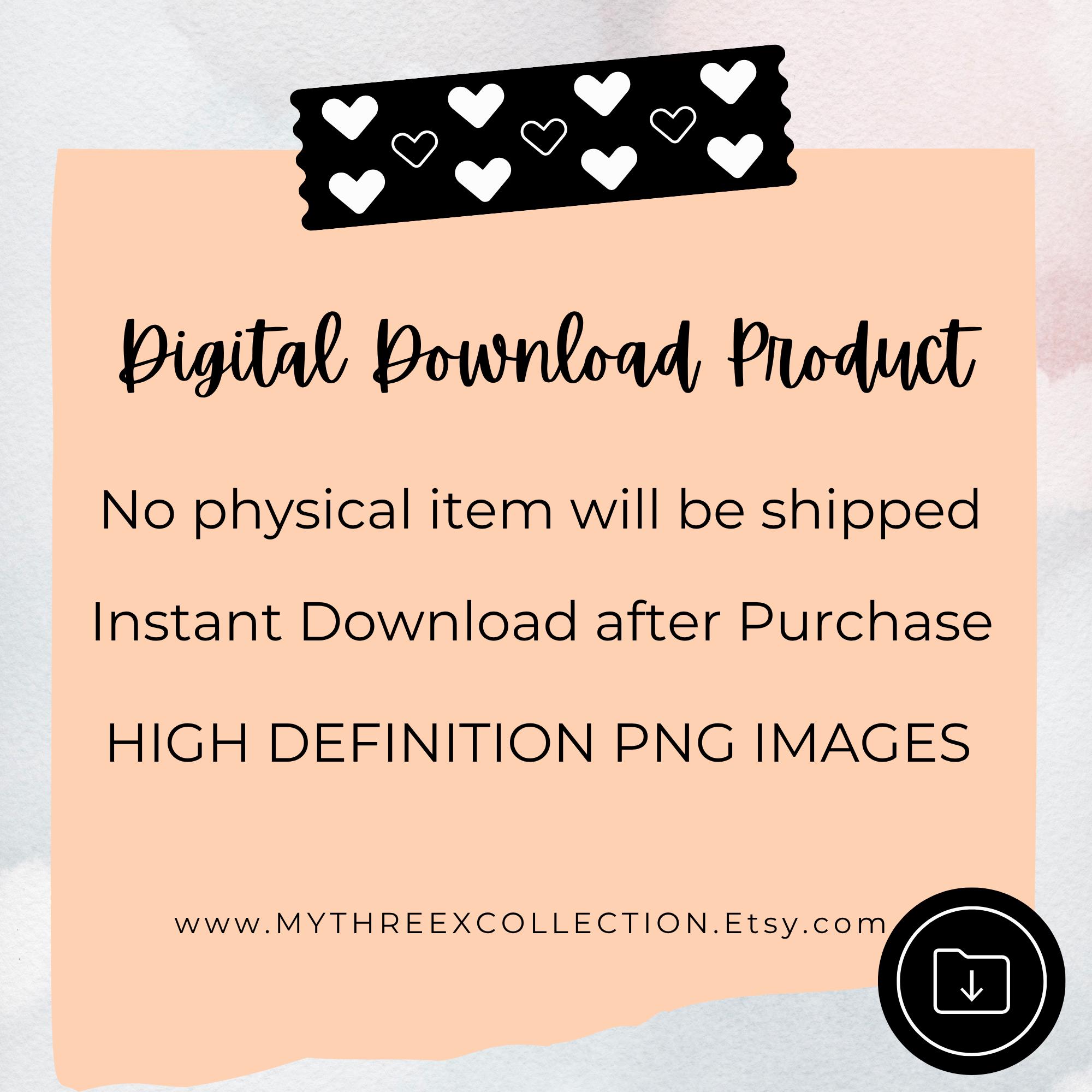 Dark Fantasy Frames Clipart, Gothic Frames PNG, Halloween Digital ...