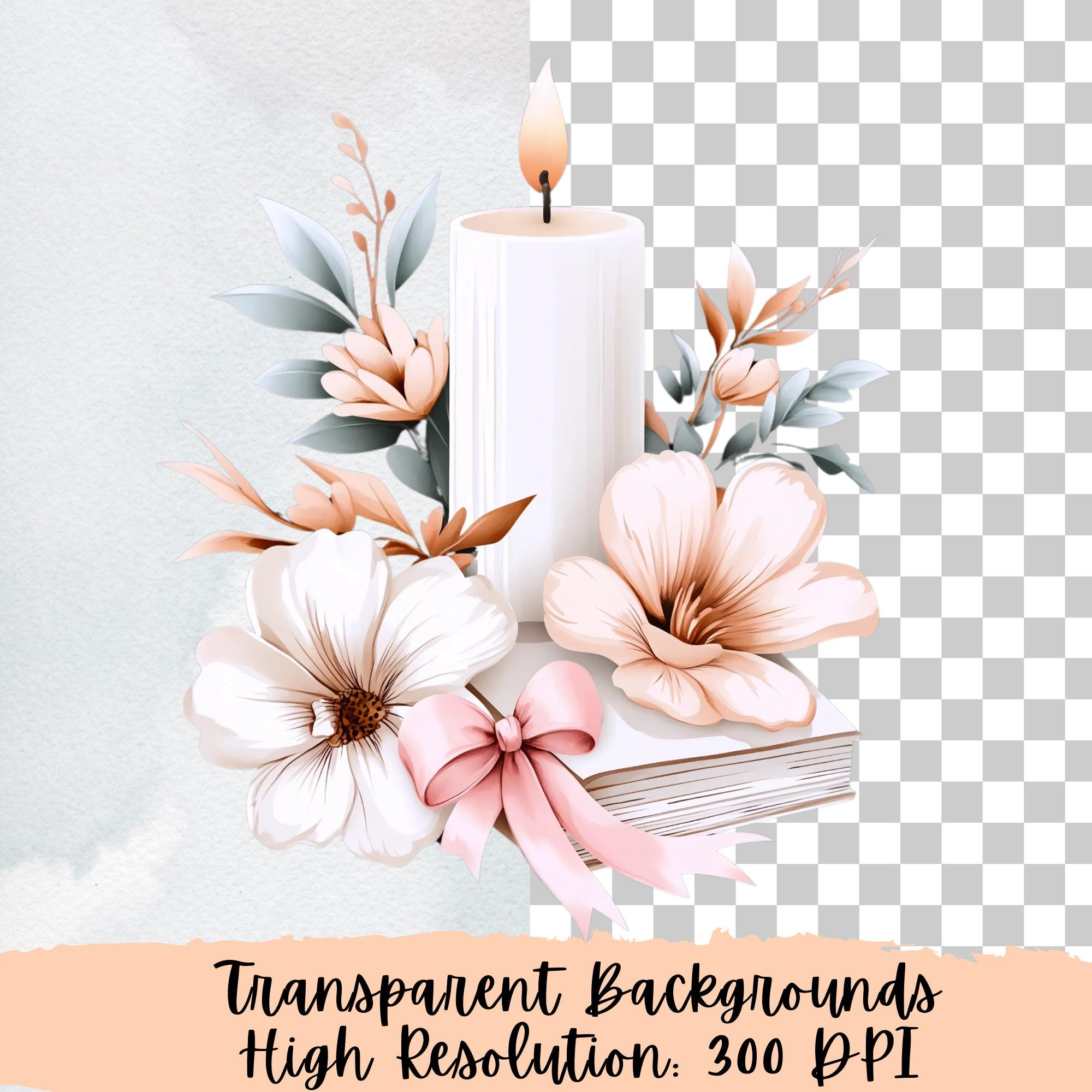 First Communion Clipart Set | Pastel Watercolor Catholic Graphics ...