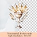 Chalice and Eucharist Clipart | First Communion PNG | Catholic Mass ...