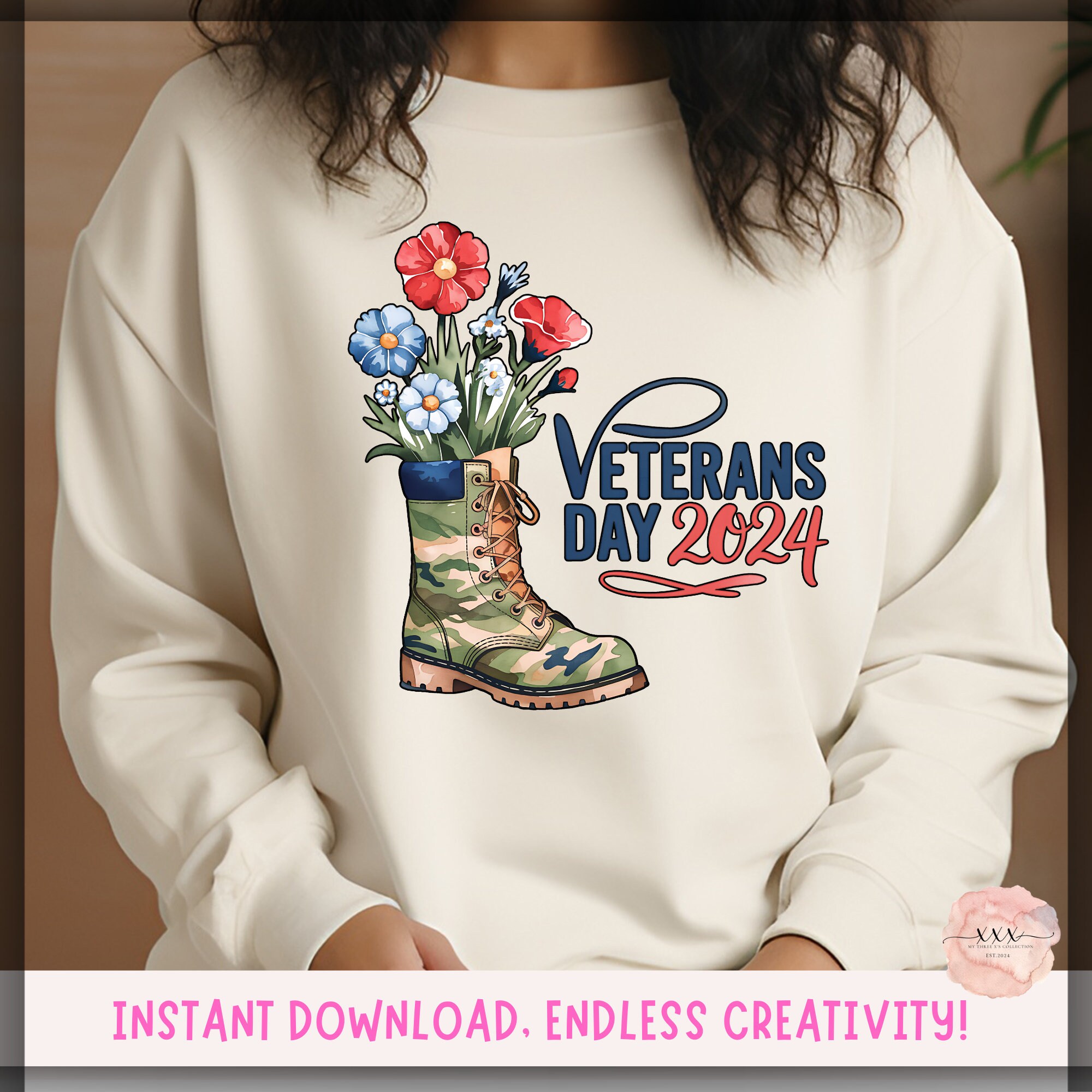 Veterans Day Vol. 1 Clipart Bundle – 12 Patriotic Designs for Crafts ...