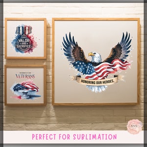 Veterans Day Vol. 1 Clipart Bundle – 12 Patriotic Designs for Crafts ...
