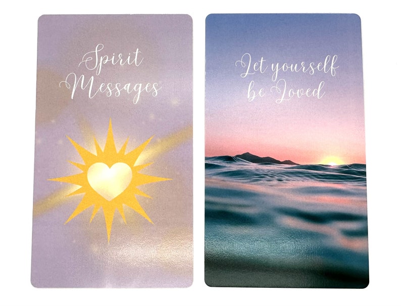 Spirit Messages Oracle Deck - Etsy