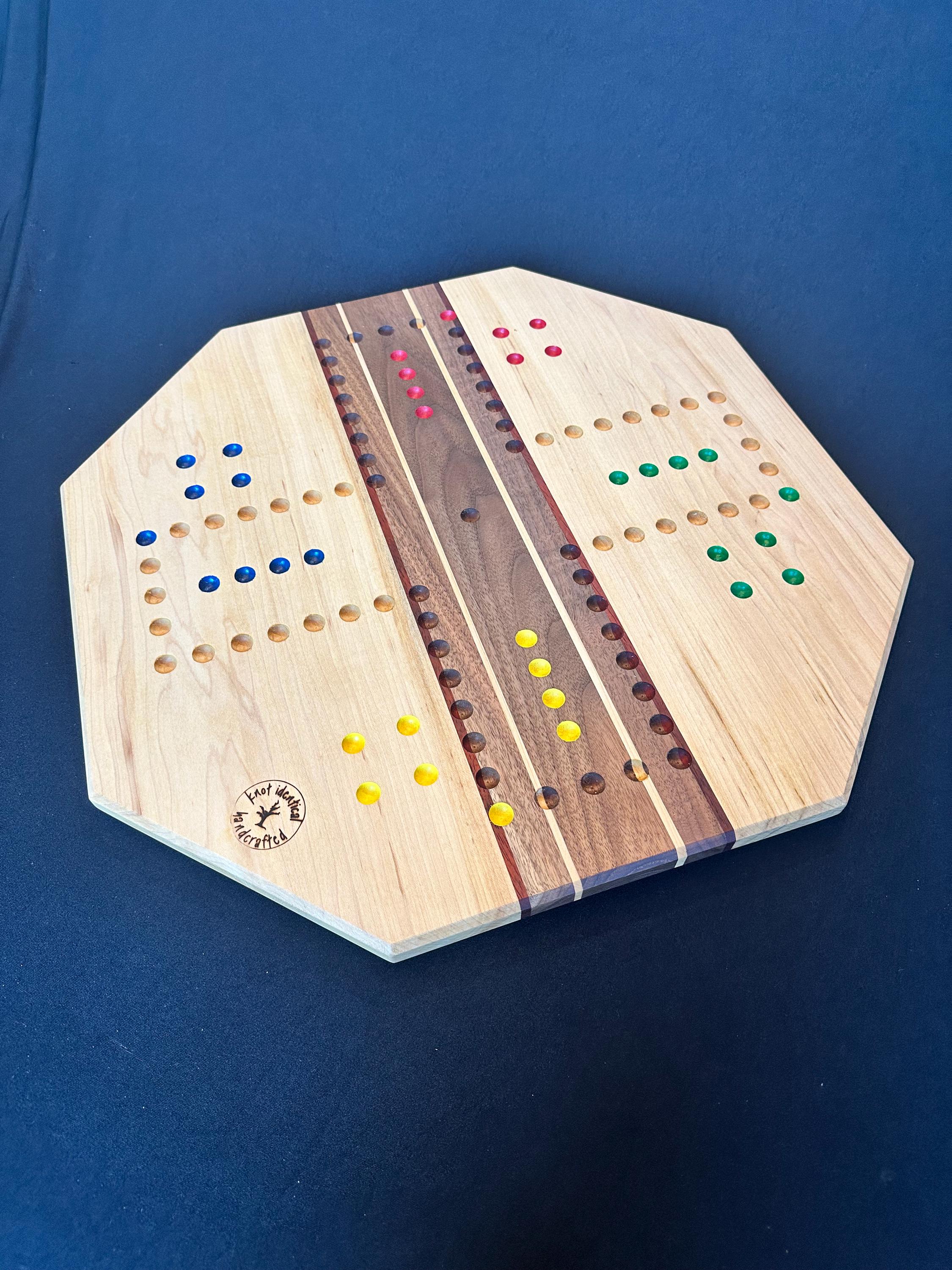 Cards & Marbles “carbles” Game Board - Etsy