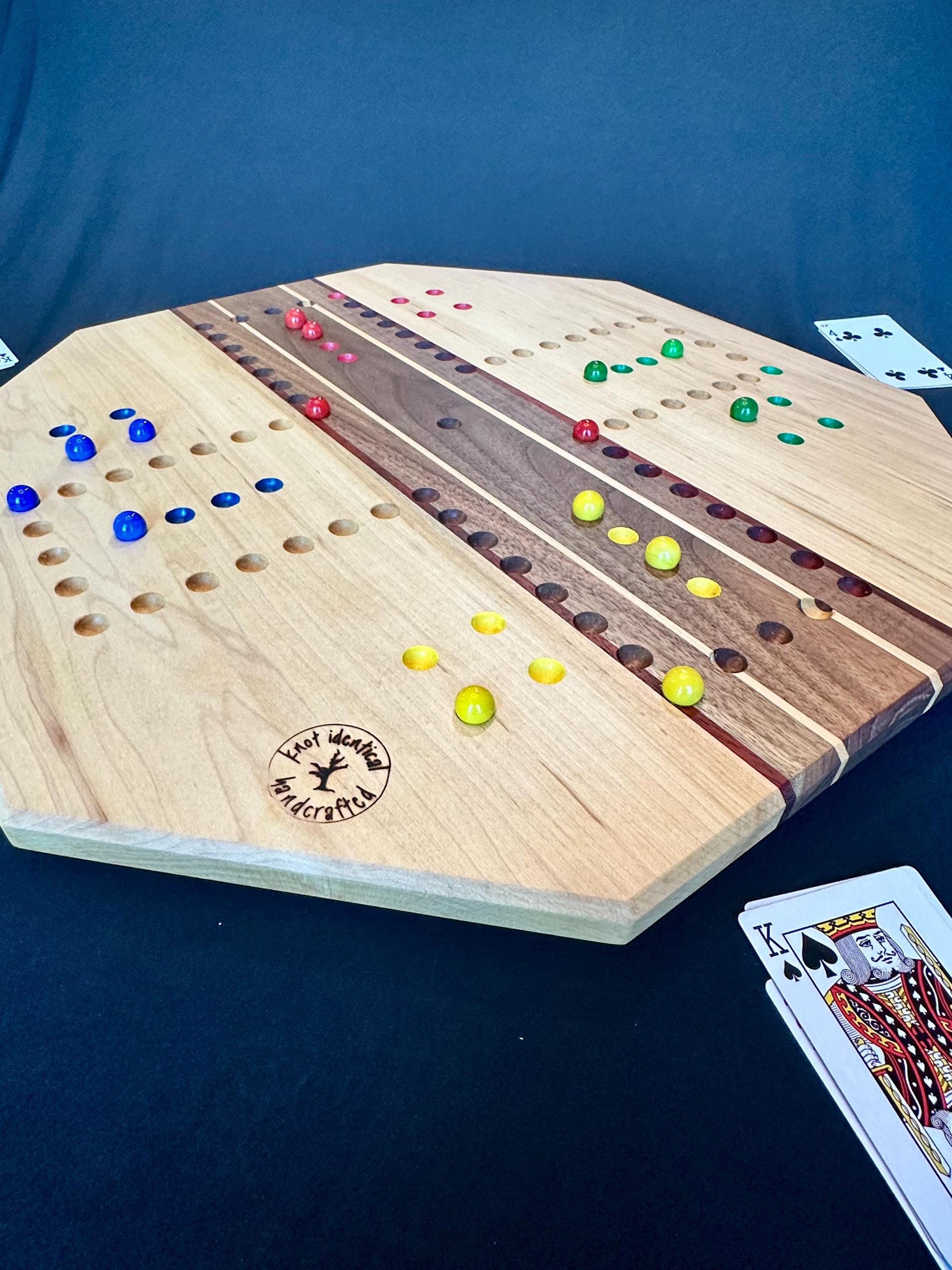 Cards & Marbles “carbles” Game Board - Etsy