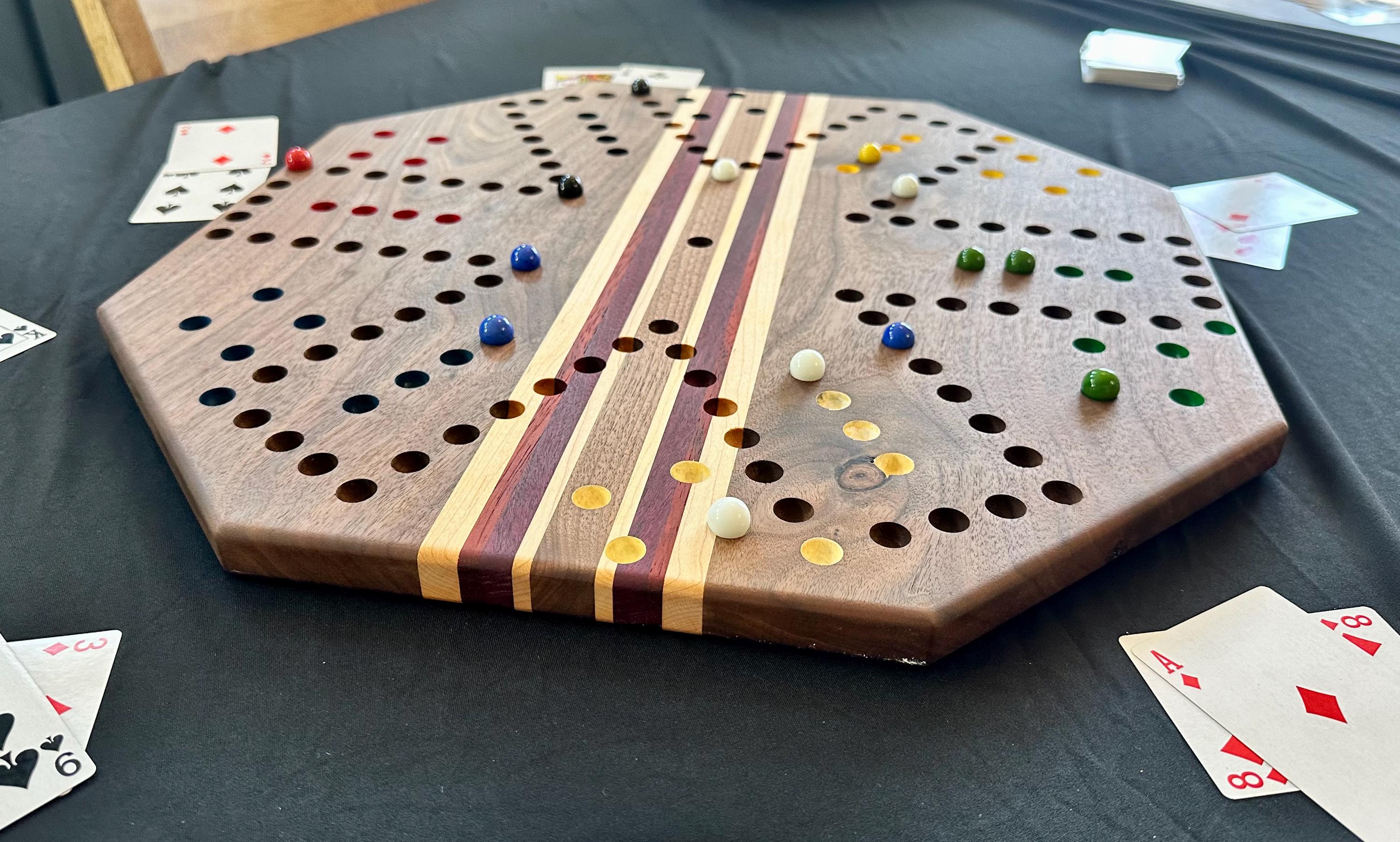 Cards & Marbles “carbles” Game Board - Etsy