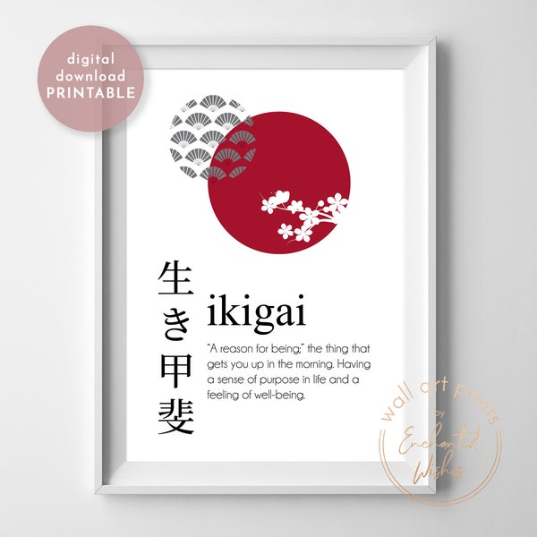 Japanese Word Art - Etsy