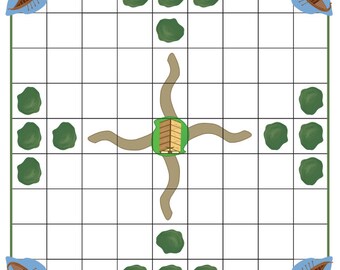 Tablut Board Game - Etsy