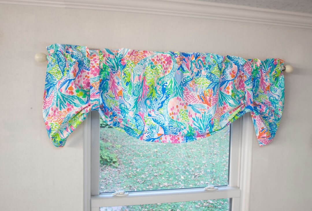Window Valance - Home Décor, Kids Room Valance, Dorm Room Valance ...