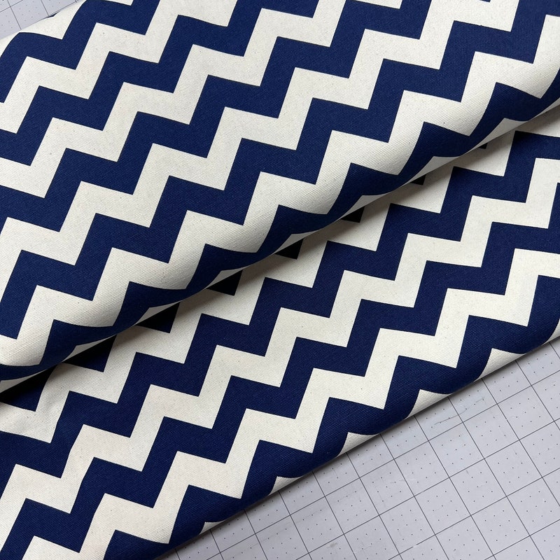 Navy Chevron - Etsy