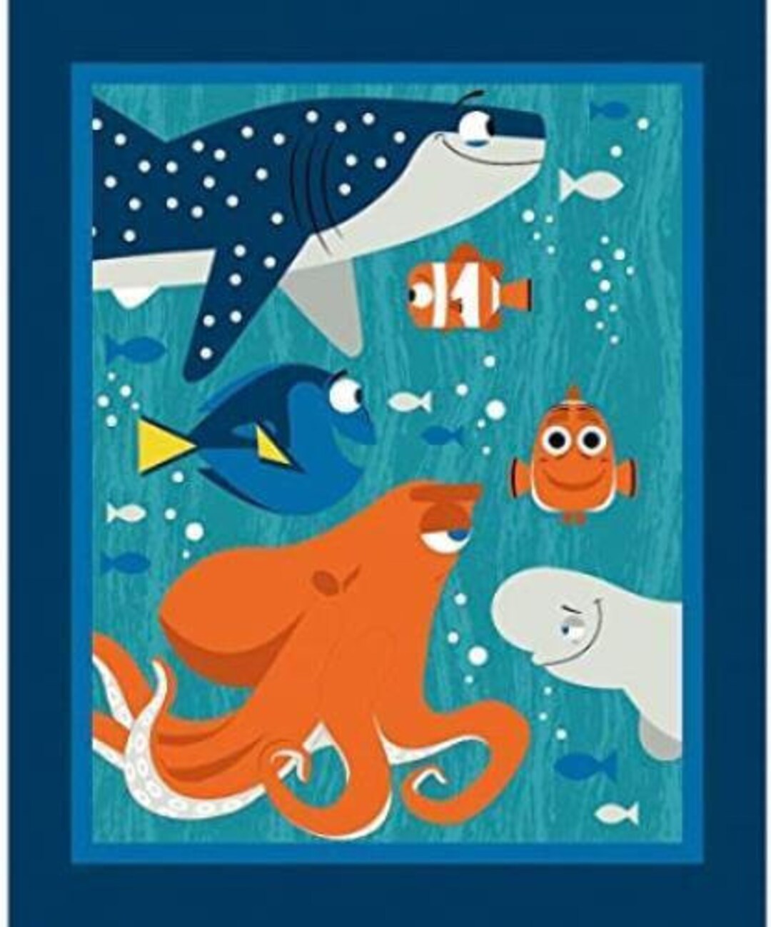 Disney for Springs Creative Fabric Panel - Finding Dory Nemo Quilt Top ...