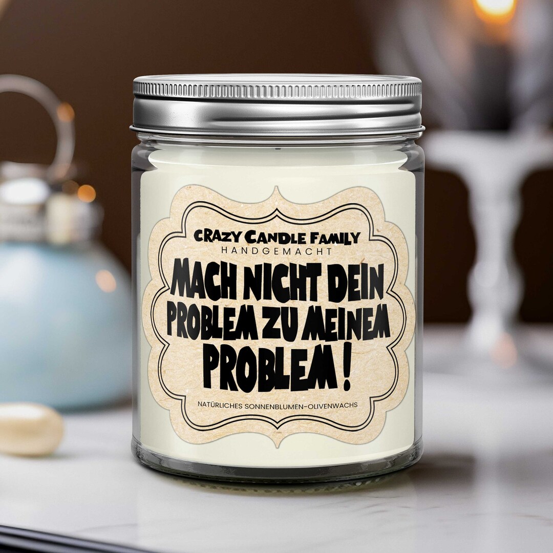 Don't Make Your Problem My Problem! Gift Candle for Her Gifts for ...