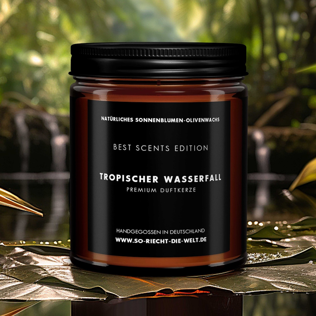 Tropical Waterfall Candle - Best Scents Edition - Etsy
