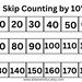 Skip Counting by 10's - Etsy