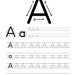 Alphabet Tracing Letters, 26 Pages A-Z Upper and Lower Case Letters - Etsy