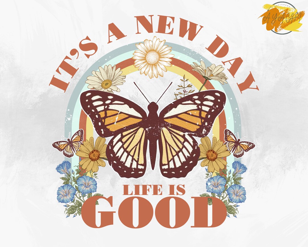 Life is Good PNG - Retro Sublimations, Designs Downloads, Vintage ...