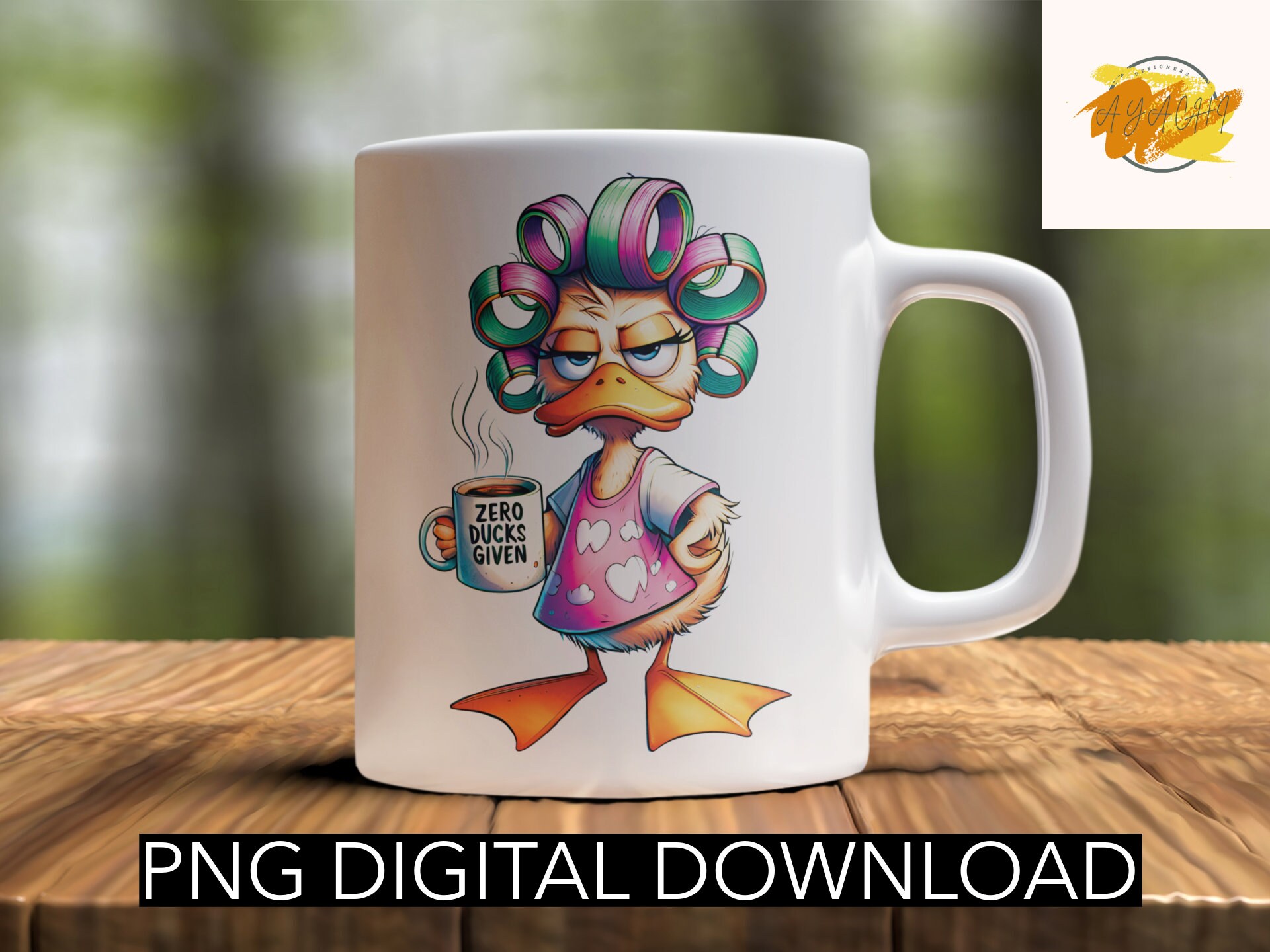 Zero Ducks Given PNG: Sarcastic Duck Clipart (digital Download) - Etsy