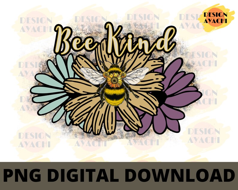 Bee Kind PNG Kindness Png Be Kind Png Cute Bee Theme Png - Etsy